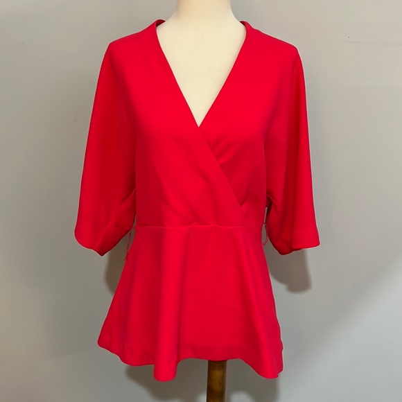 Trina Turk | Tops | Trina Turk Bright Pink Blouse Womens Sz 6 | Poshmark